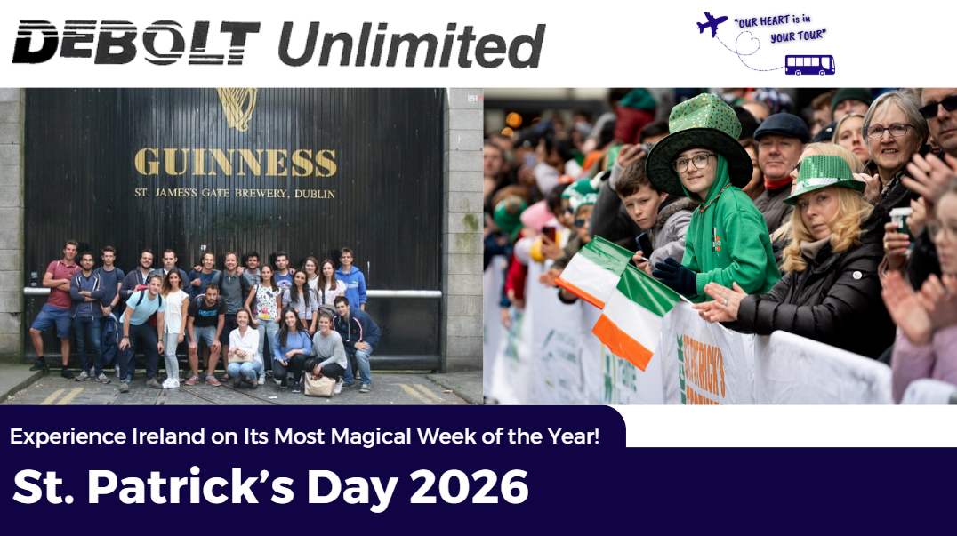 Philadelphia Departure | Fully Guided Group Tour to Ireland for St ...